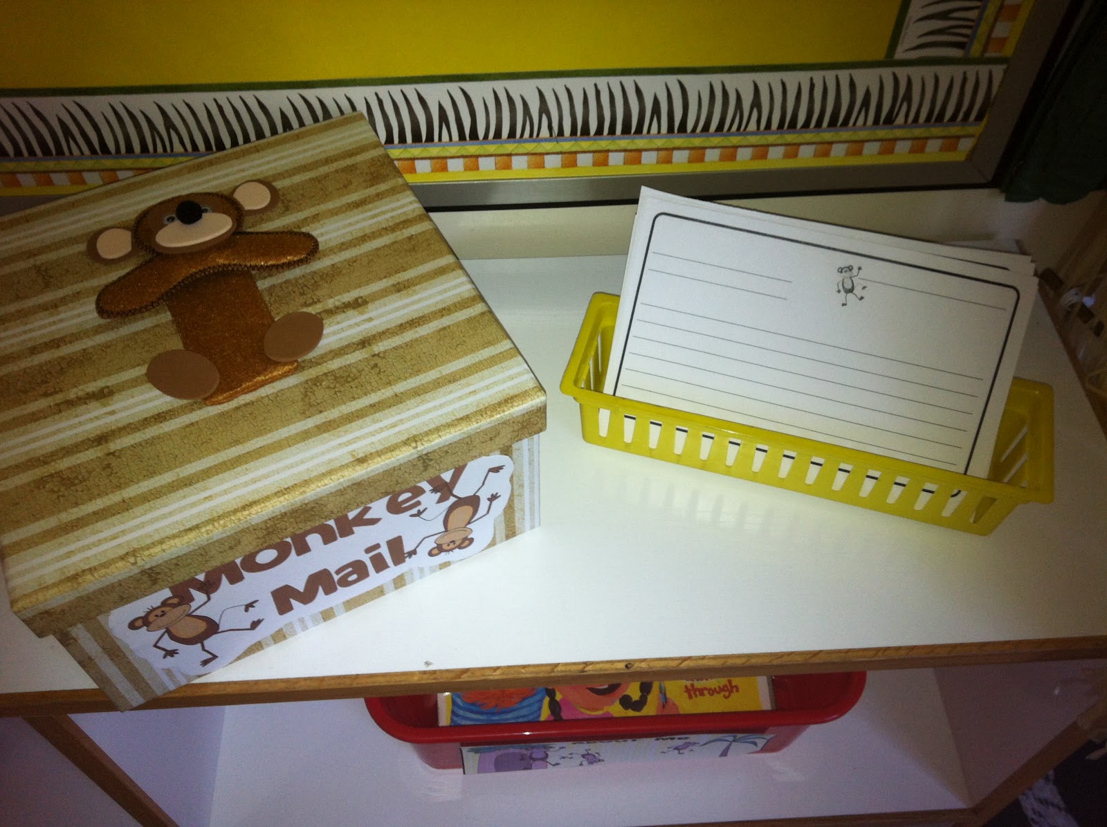 Monkey Mail! - Today in Second Grade