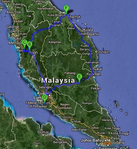 Mohd Noor Mamat Online: Berkeliling di 5 negeri : Kelantan- Perak ...