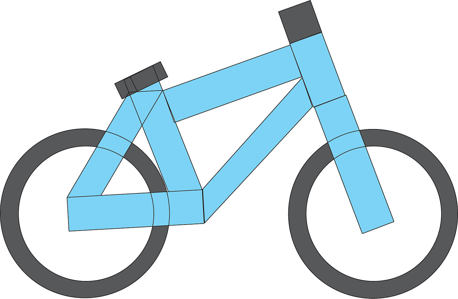 paperbikes: paperbike v1 - physical kit