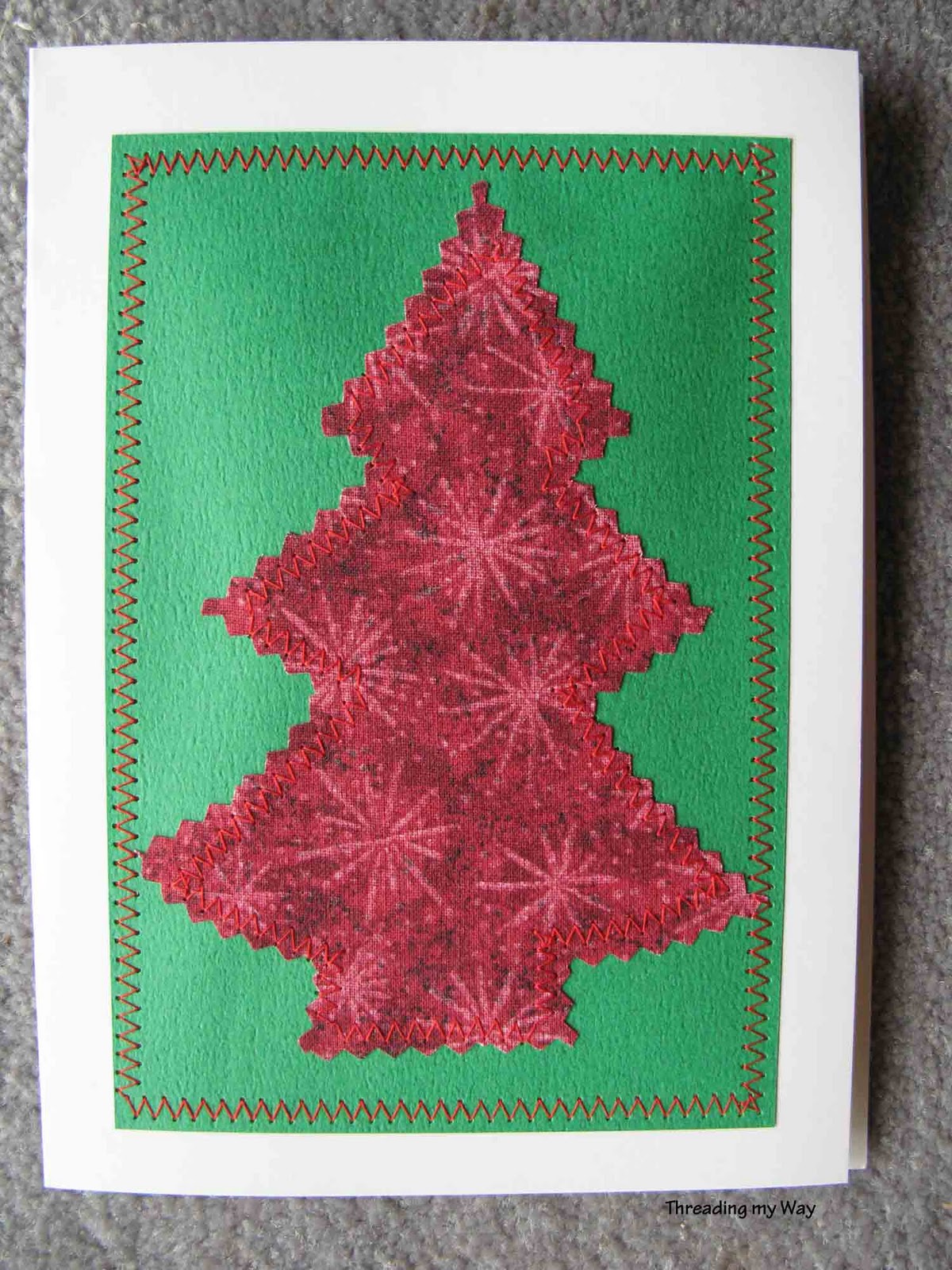 Crafty Christmas Club: Sewn Christmas Cards...