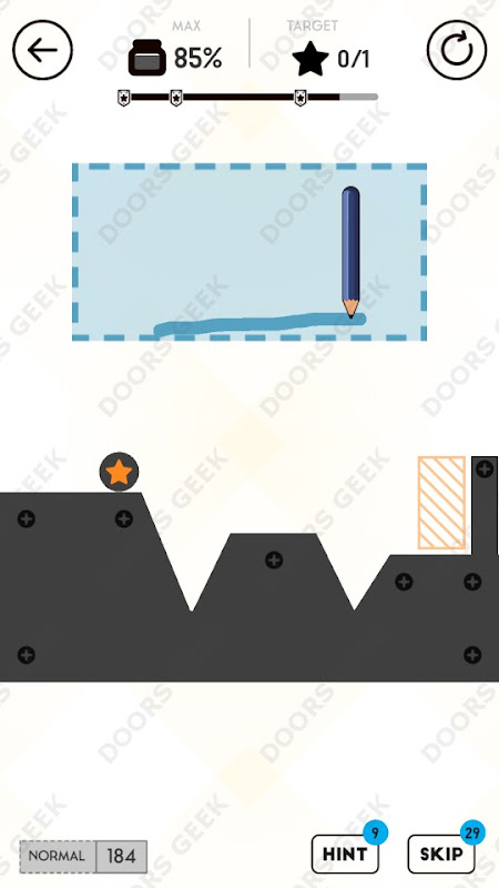Draw Here Level 184 ~ Doors Geek