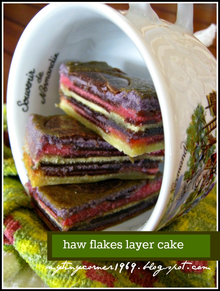 MyTinyCorner: Haw Flakes Layer Cake