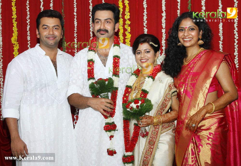 PRITHVI THE MAESTRO STAR: Prithviraj and Supriya Menon Marriage Stills