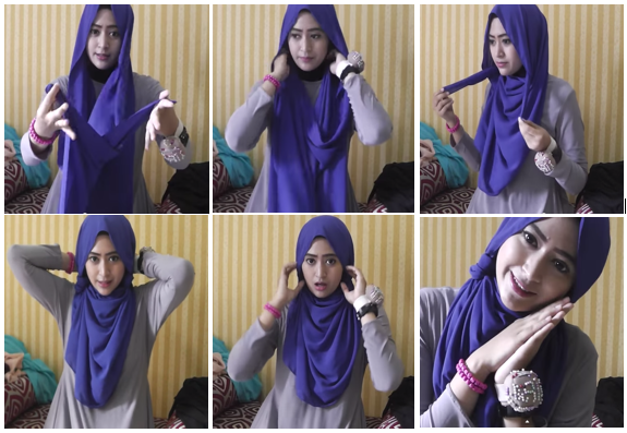 Tutorial Hijab Modern | Bersosial.com
