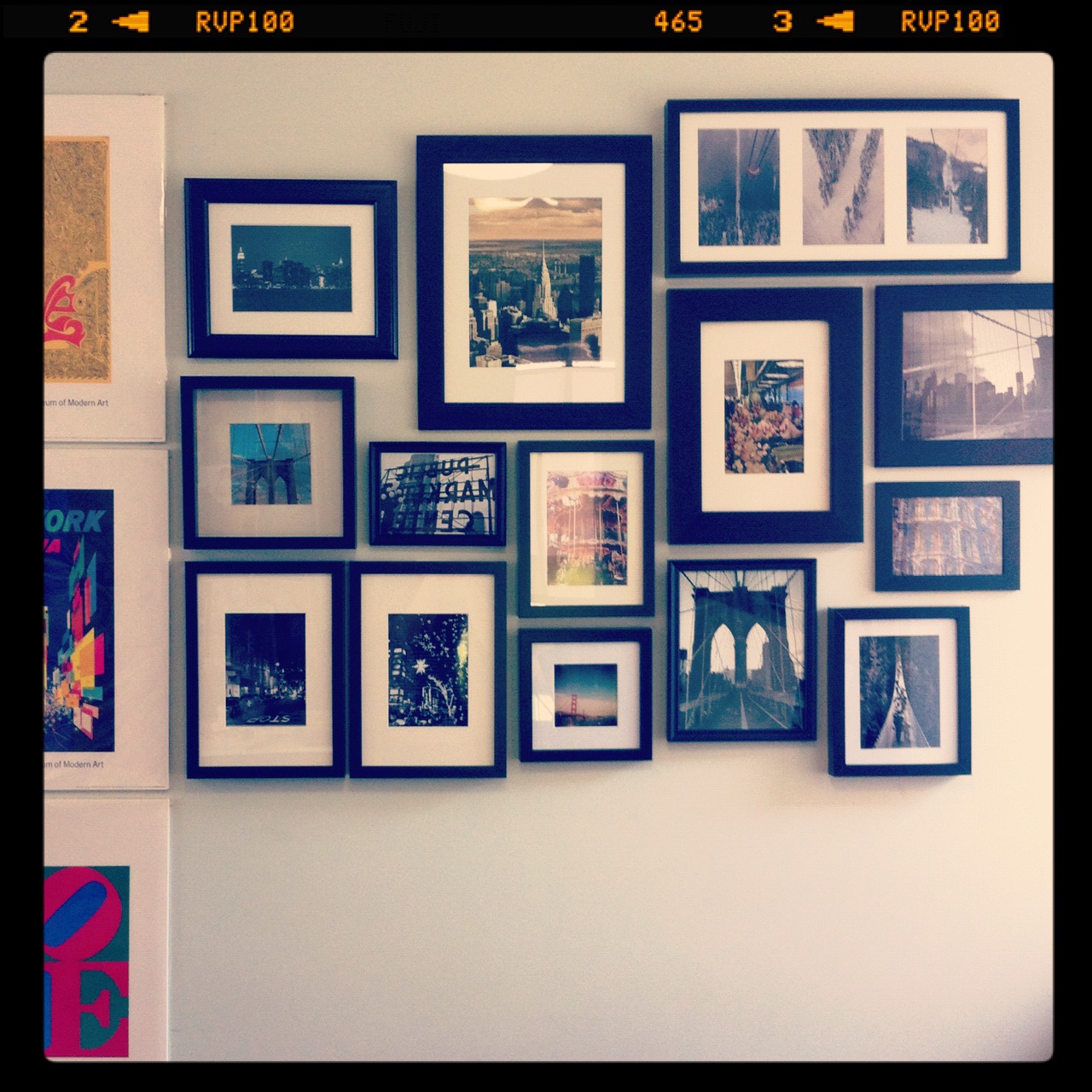 The Satchel: DIY: Photo Frame Wall