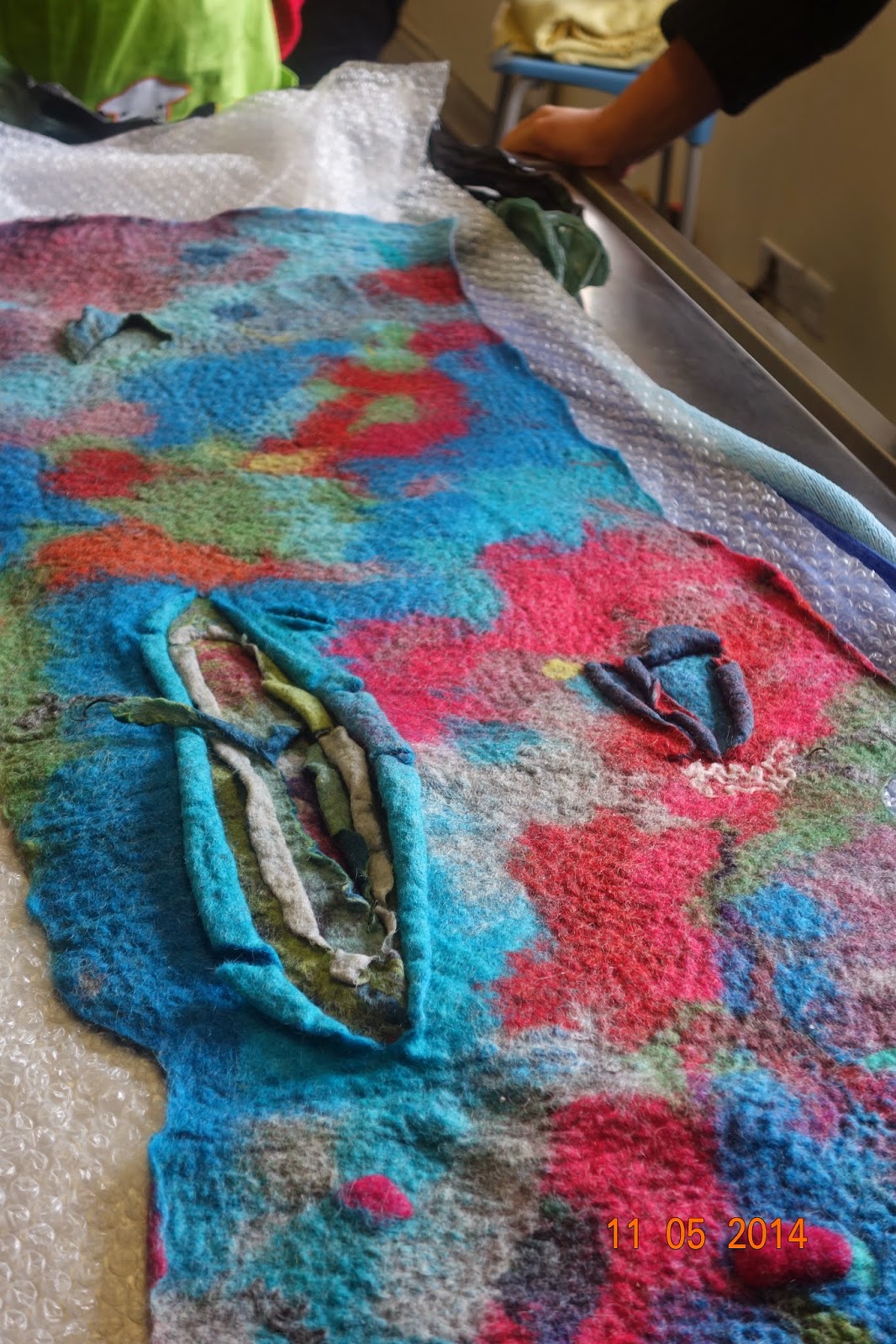 hippopip: felting workshop with Dagmar Binder