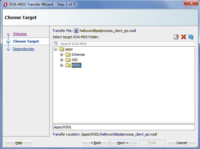 Soa 12c How To Publish Service Bus Artifacts To Soa Design Time Repository Oracle Fusion