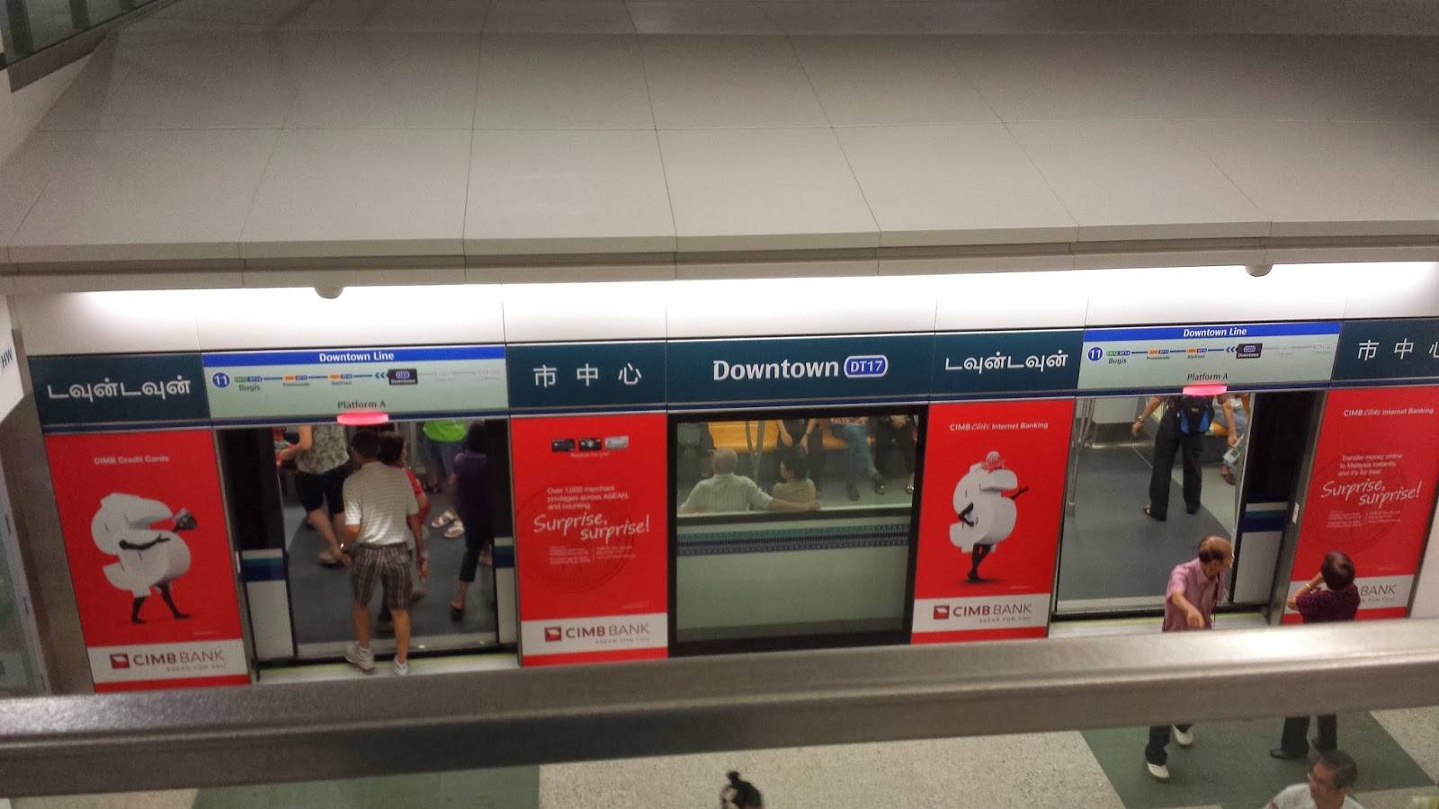 Downtown Line Construction: Downtown Line 1 - A step closer