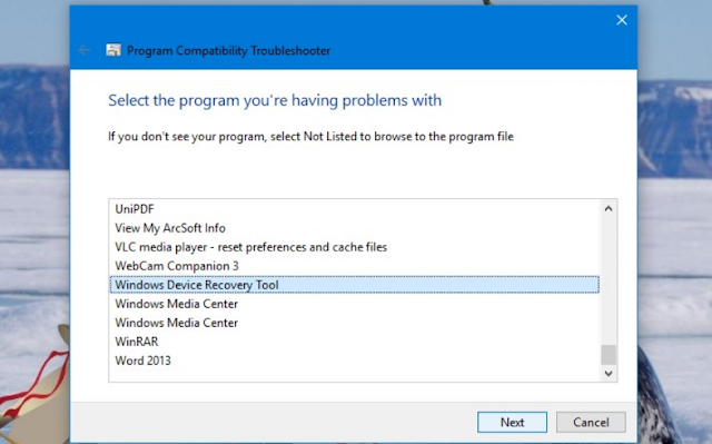 Cara Menggunakan Program Compatibility Troubleshooter Windows 10