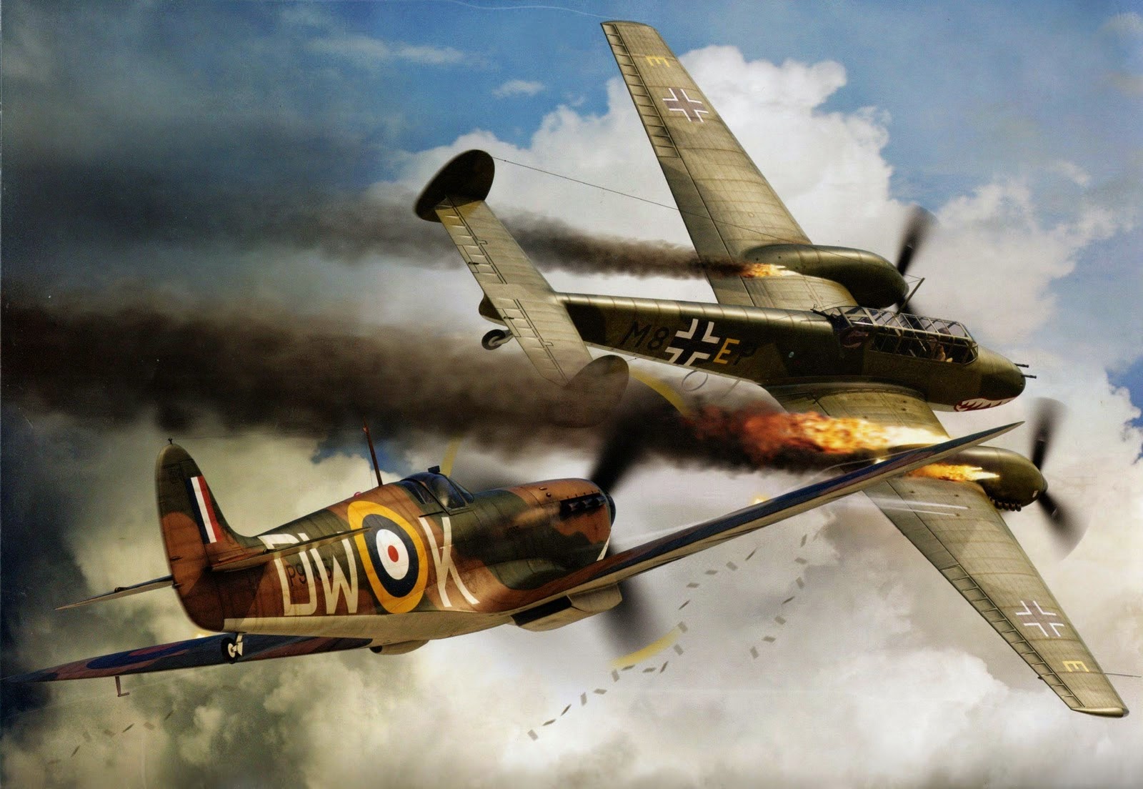Neon and Napalm: WARBIRDS: The Aviation Art of Adam Tooby
