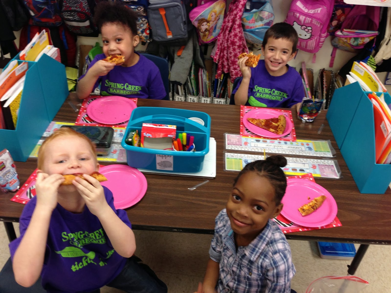 "HOO"ray for 2nd grade : Pizza Party, Spring Creek Night and February ...