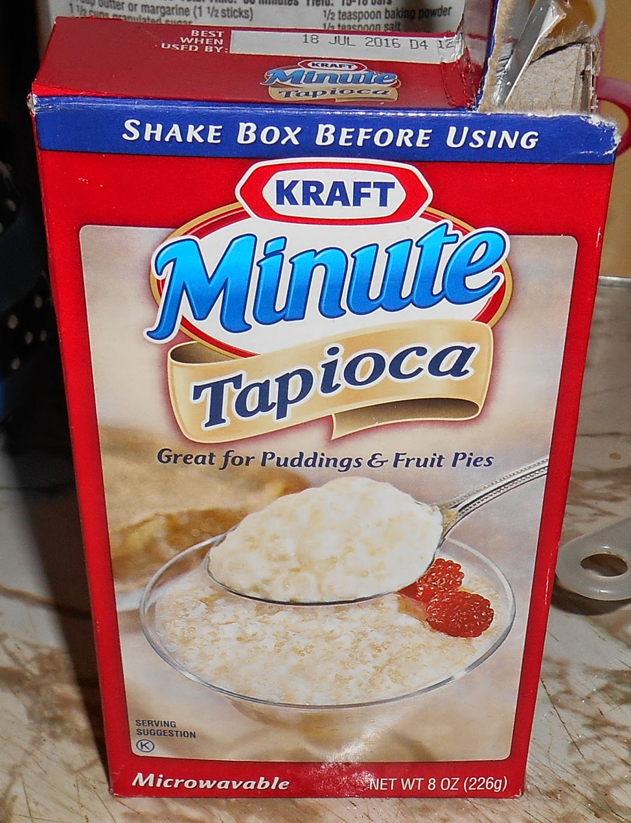Dark Thoughts: Review: Kraft Minute Tapioca