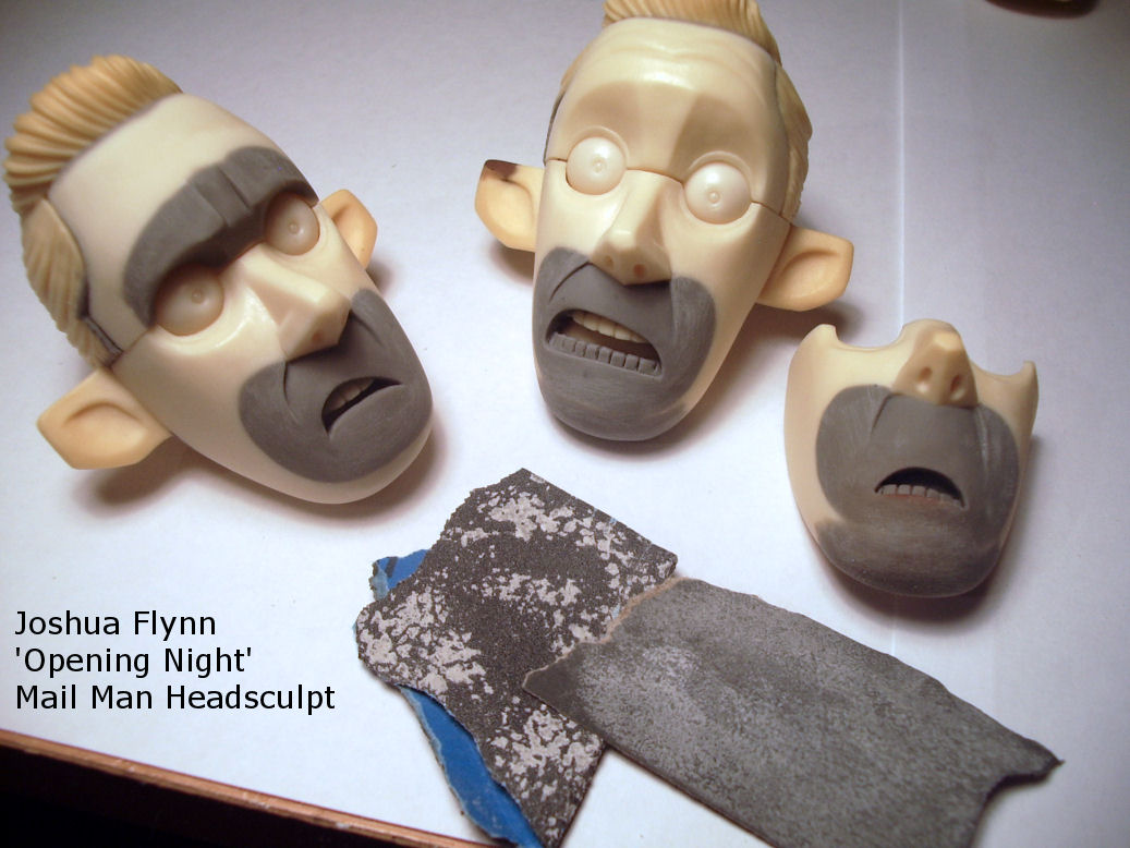 Joshua Flynn: Puppet Head Sculpt- Mail Man Part IV