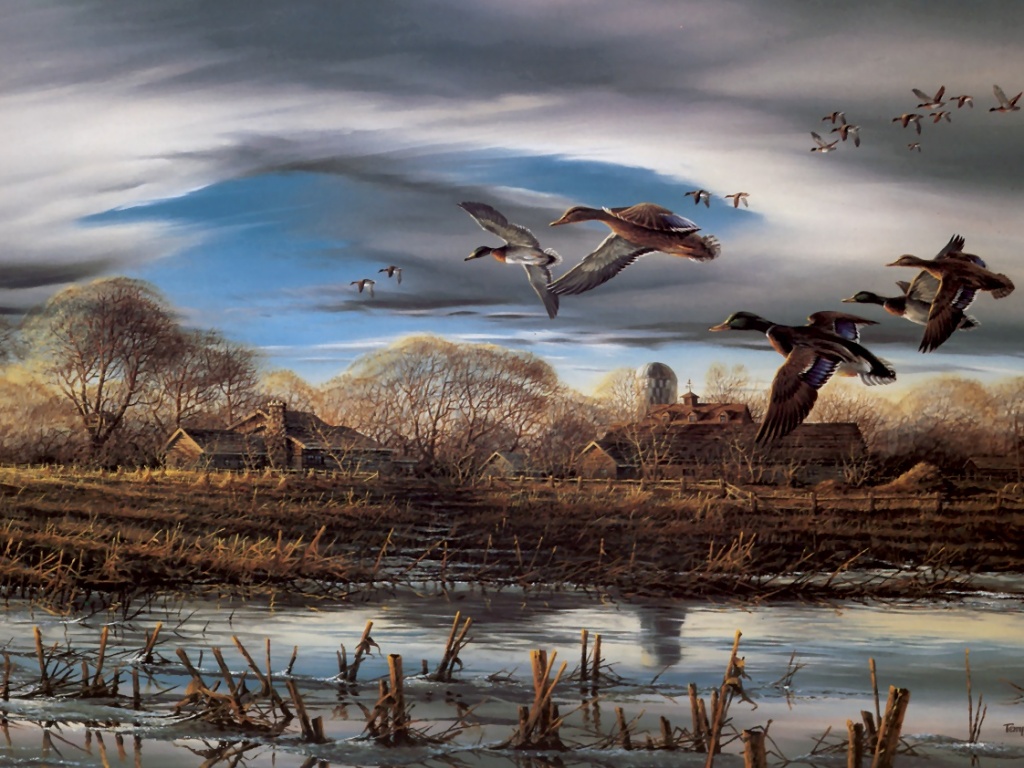 Terry Redlin Art ~ Desktop Wallpapers
