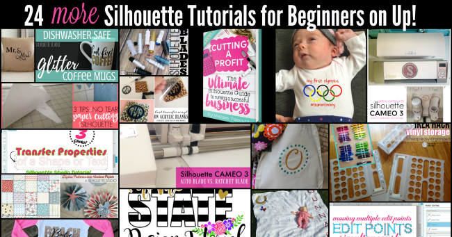 22 Silhouette CAMEO Tutorials, Tips and Tricks for Beginners on Up ...