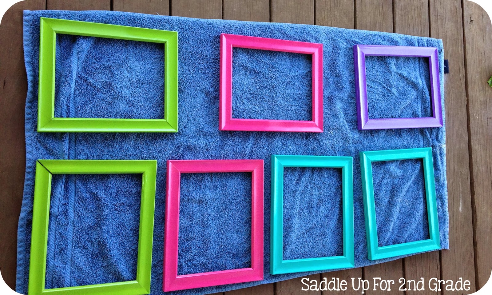 Monday Made It: Classroom Rule Poster Frames FREEBIE - Saddle Up for ...