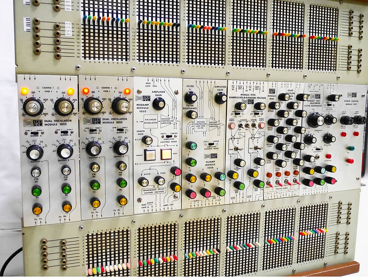 MATRIXSYNTH: Rare ARP 2500 Modular Set