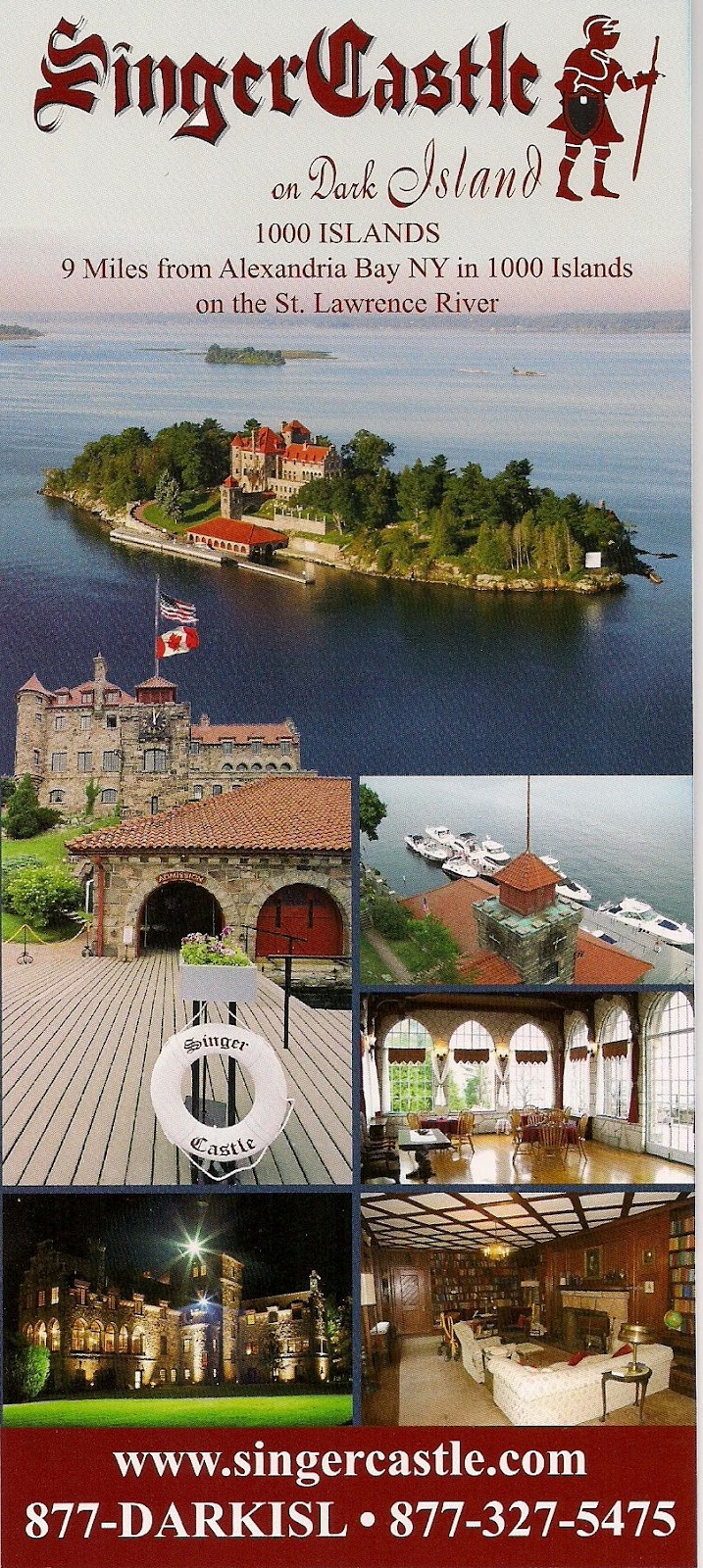 Singer Castle Blog & More: Singer Castle on Dark Island open dates for ...