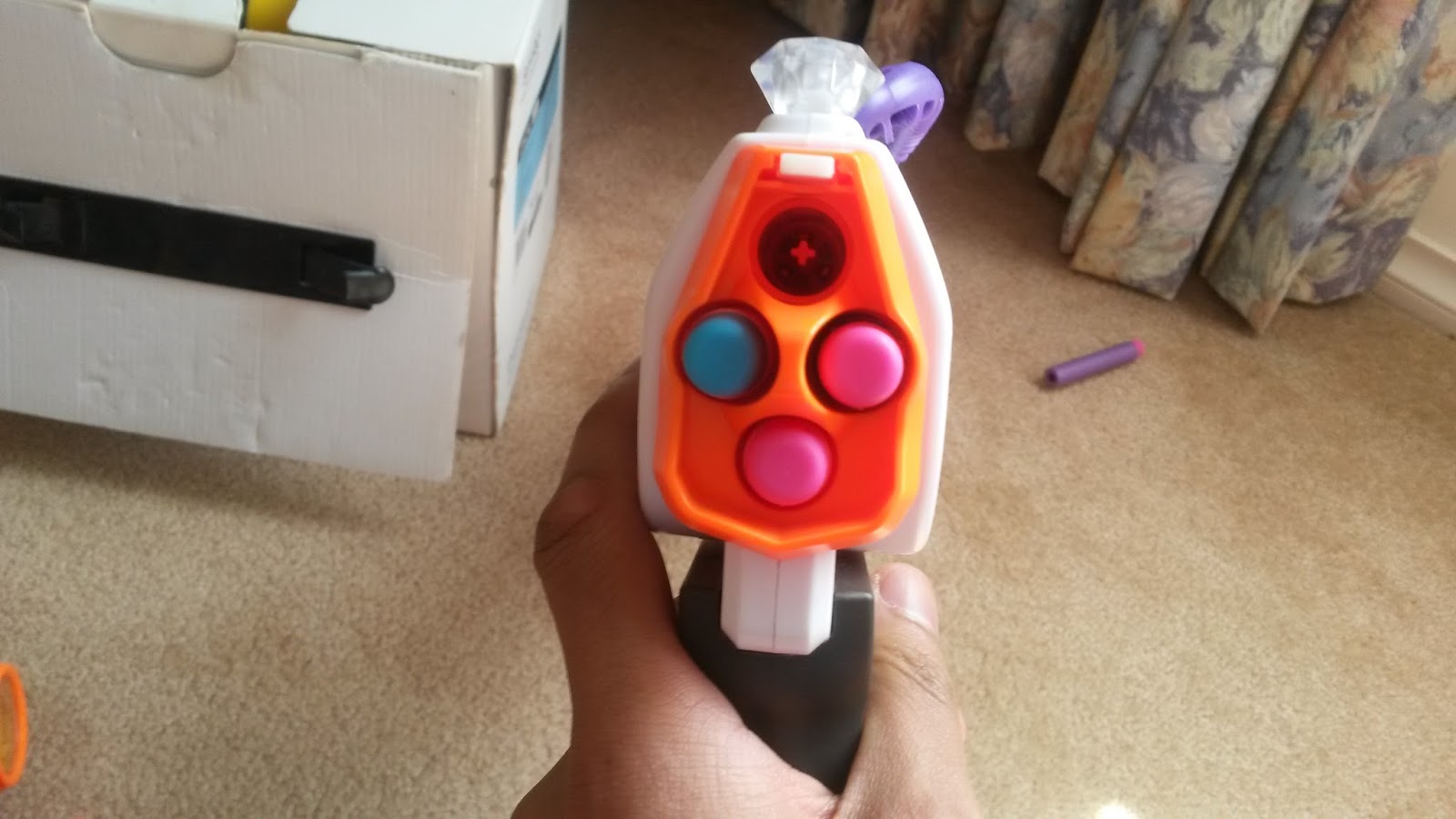 Outback Nerf: Review: Nerf Rebelle Secret Shot (grey trigger Aus)
