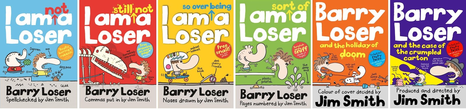 The Book Zone: Book Zone Box Set #2 - The Barry Loser Series by Jim Smith