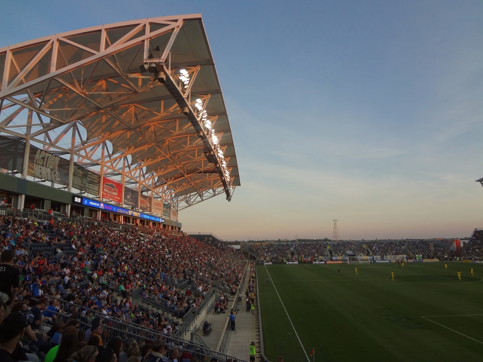 The Chester City Blog: An exciting night at PPL Park