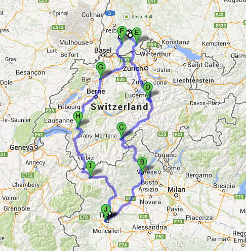 Cartina Della Foresta Nera Germania | Cartina