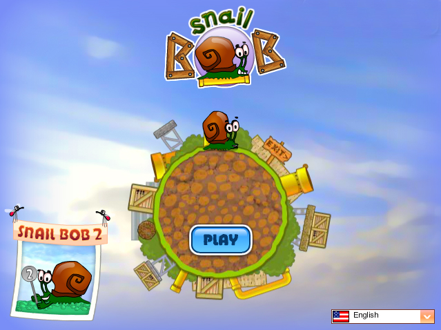 Free Play and Download Snail Bob Flash Game | Free Download Flash Games