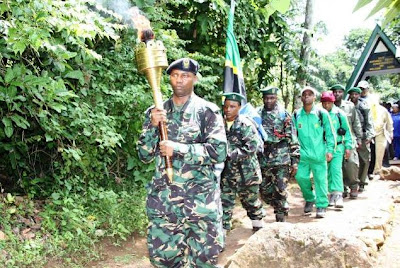 Uhuru Torch starts historic climb of Mount Kilimanjaro | Tanzania - 50 ...