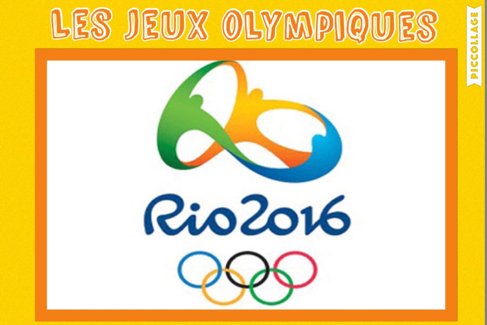 LE BLOG DE MADAME BIRTWISTLE: Les Jeux Olympiques - Rio 2016!