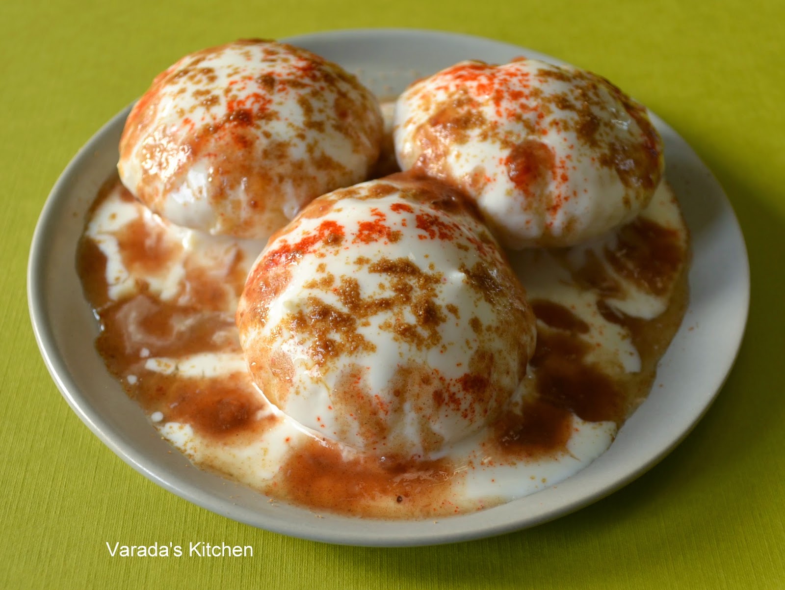 Dahi Vada in Appe Pan (Not deep Fried)