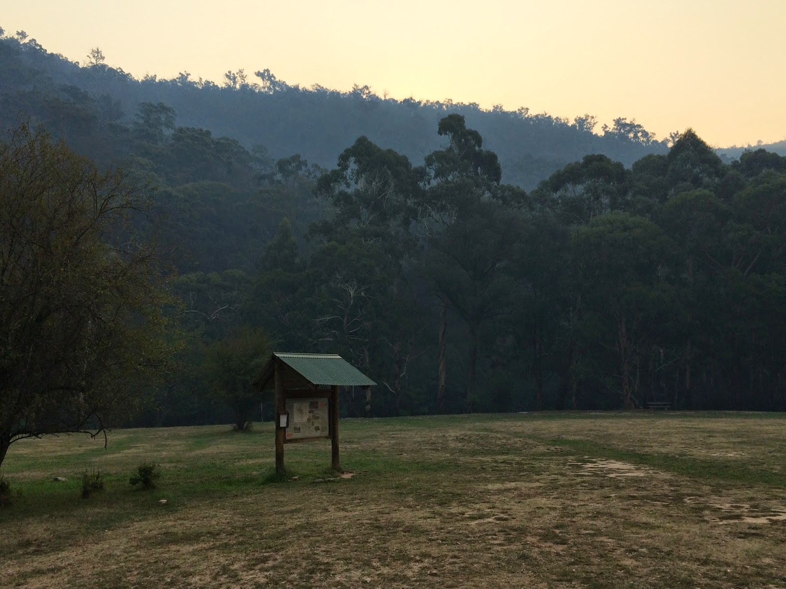 linda & Peter on Tour: Talbotville camp area, Talbotville