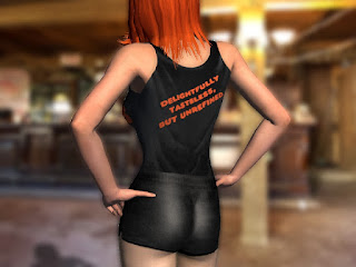 Gwynn as a Honkers Girl!