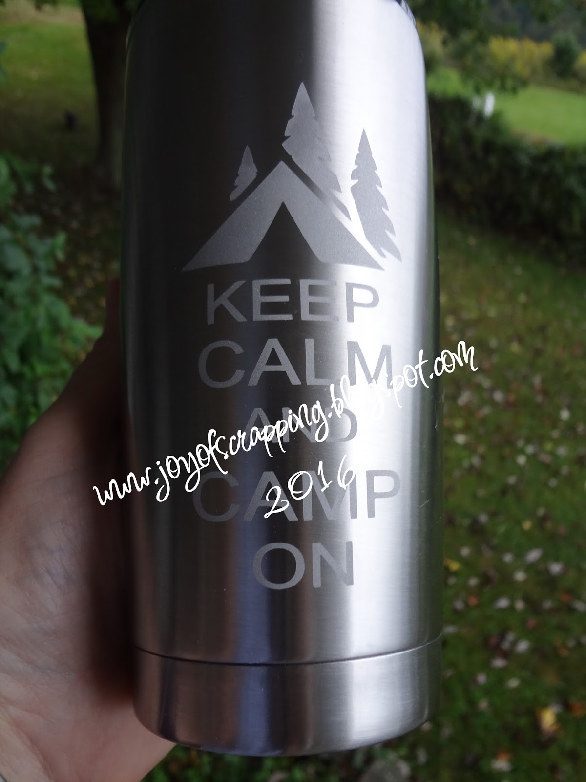 The Joy of Scrapping: Redneck tumbler