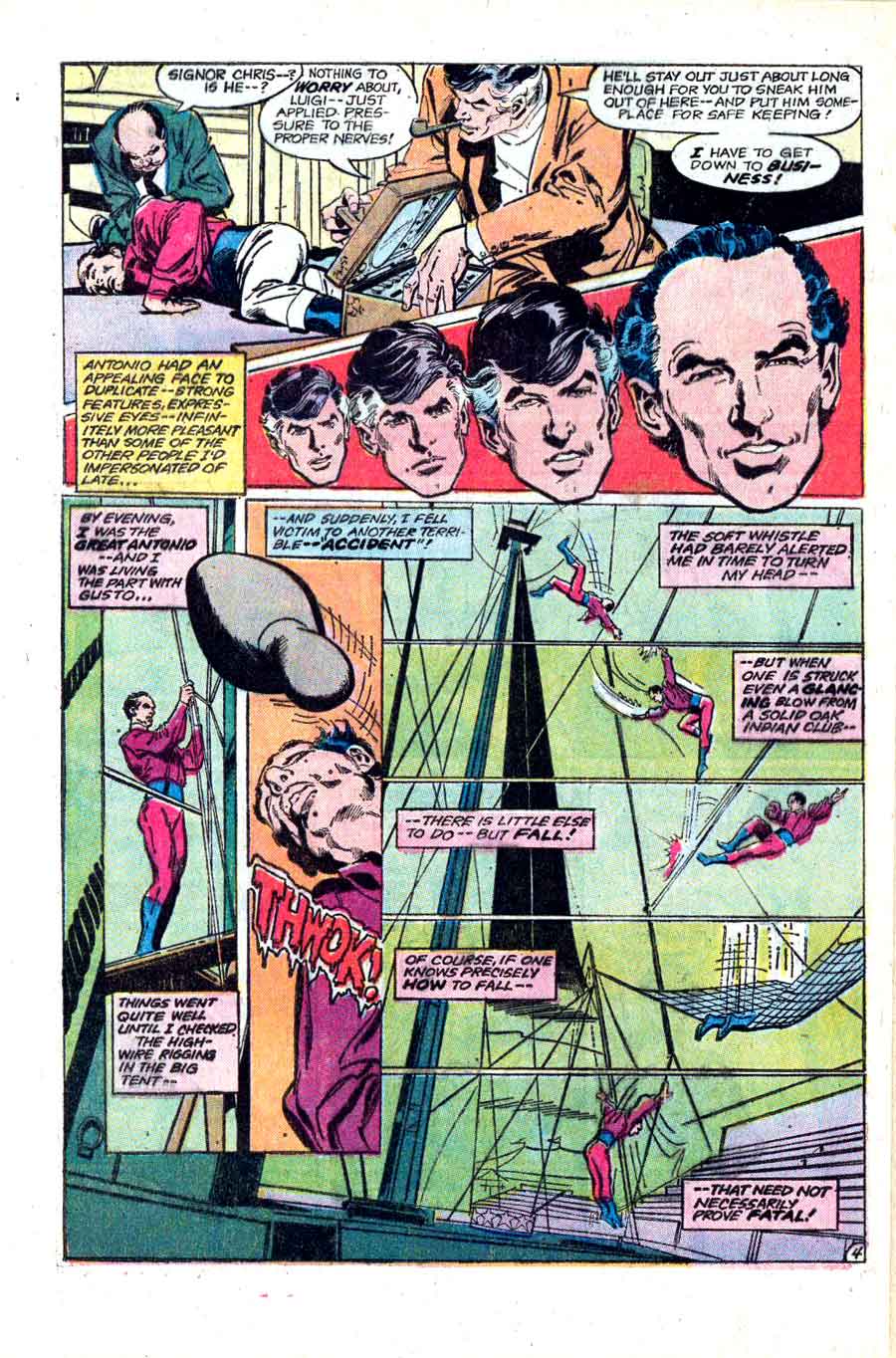 Action Comics #425 - Neal Adams art - Pencil Ink