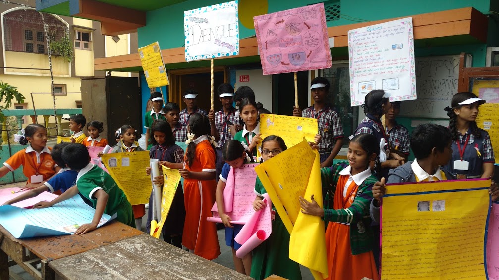 JHANSI SCHOOL: SCIENCE PROJECT ON DENGUE
