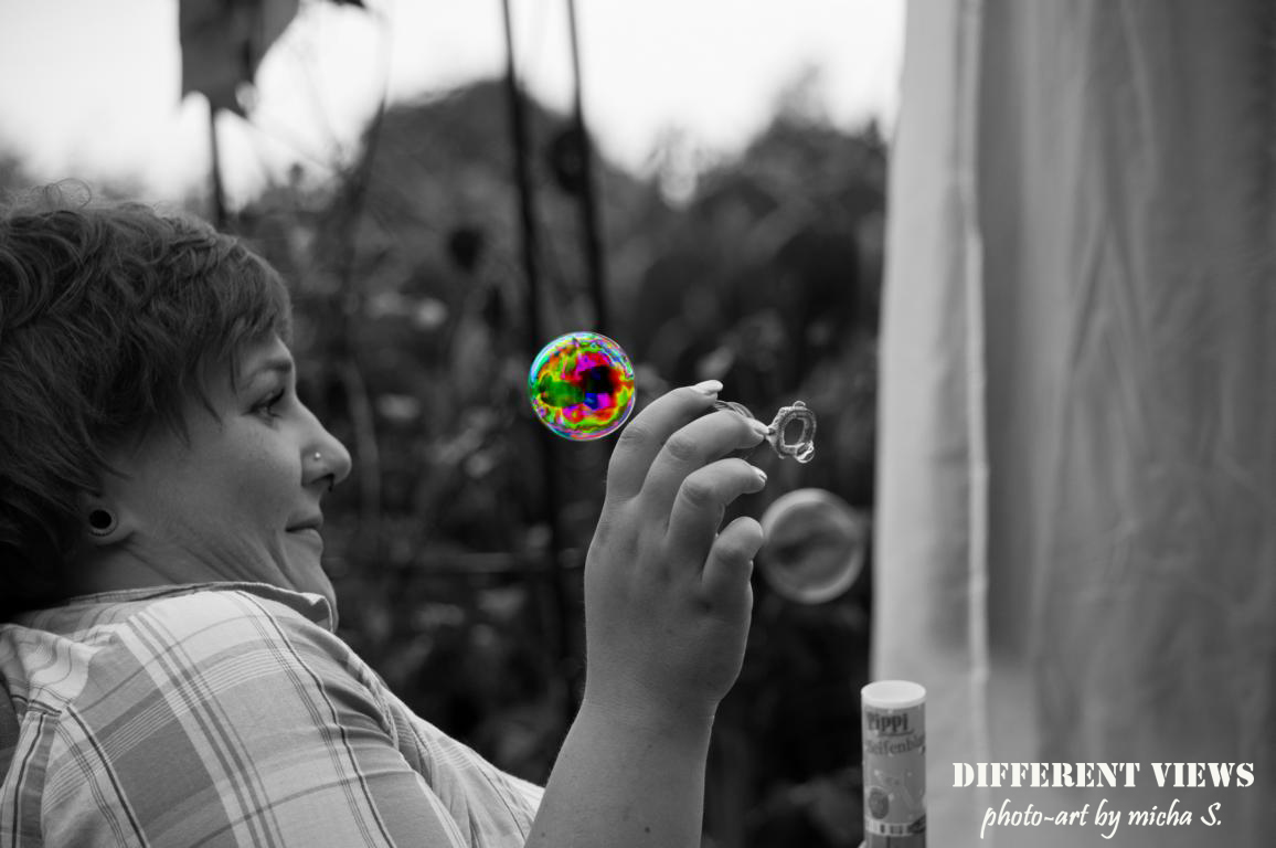 different views photo-art by micha S.: Bubbles Bubbles Bubbles