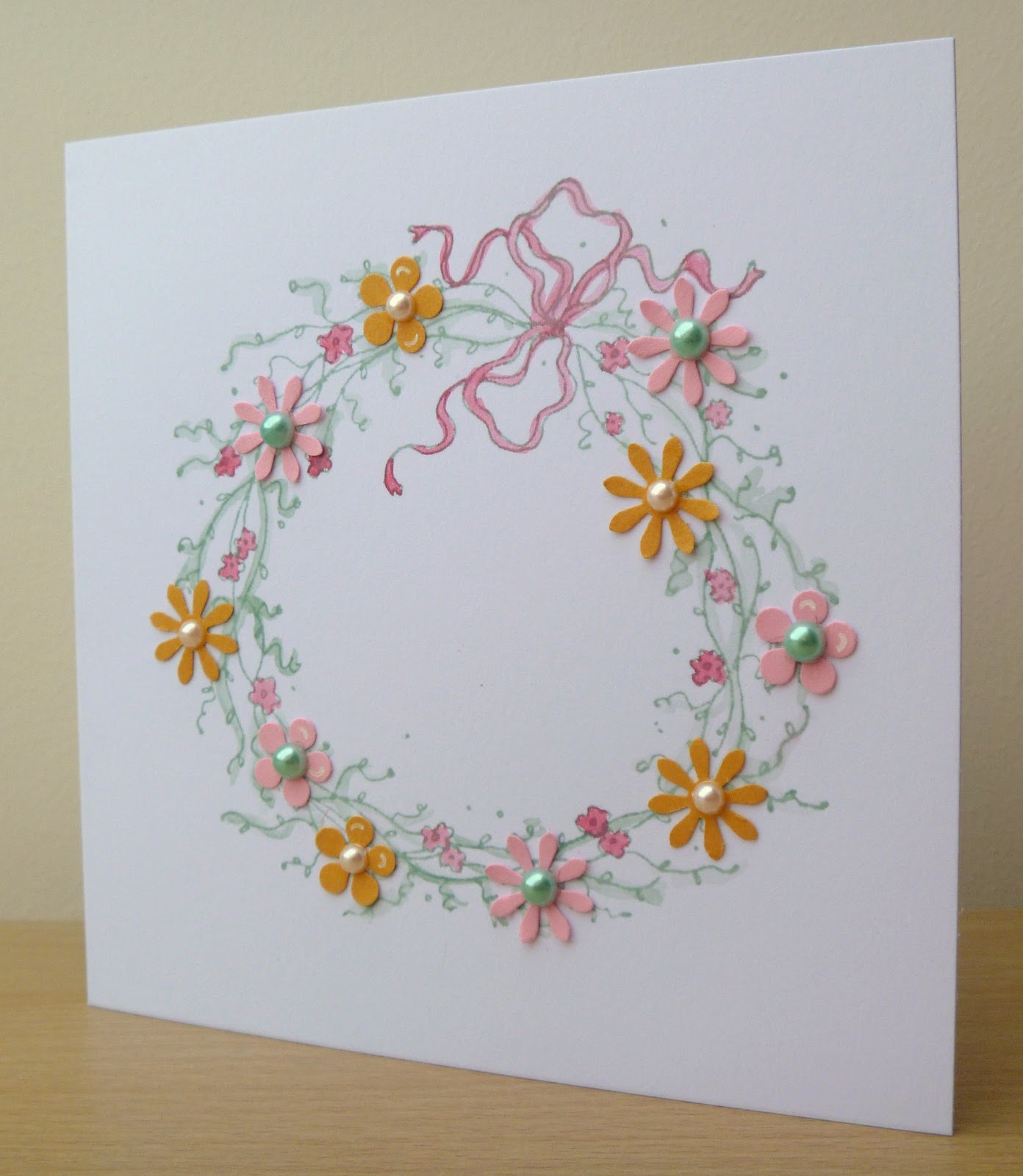 Stamps, Pencils and Paper!: Simple Spring card....
