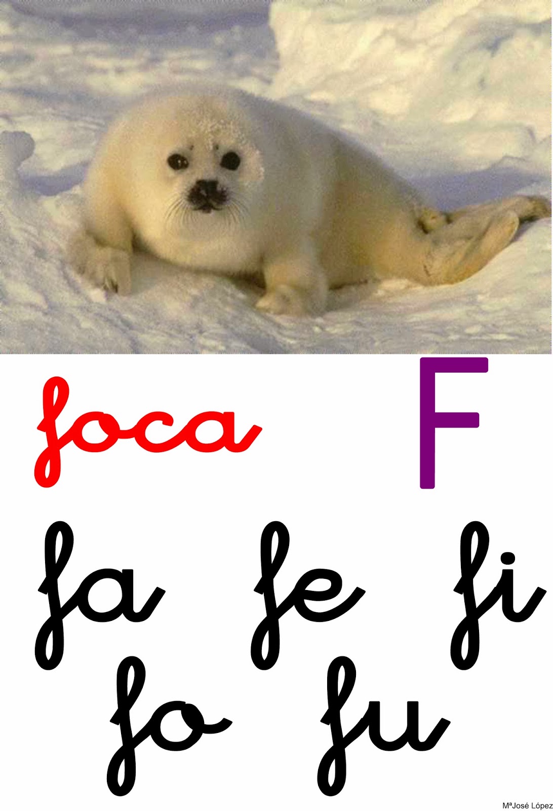 APRENDEMOS CON TODOS Y DE TODOS : LA LETRA F