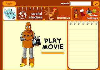 lpcomputerlab: Grade 1- Winter Holidays, BrainPop Jr.