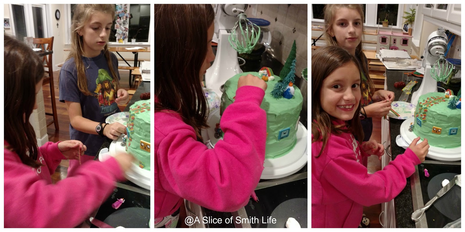 A Slice of Smith Life: Pinata Cake and Adventure Time Birthday Party