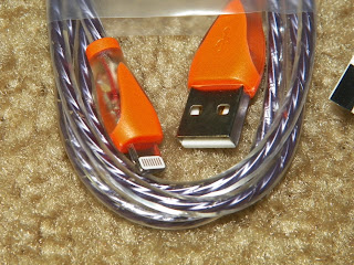 mygreatfinds: Mobile Esprit Purple Light Up Lightning To USB Charge ...