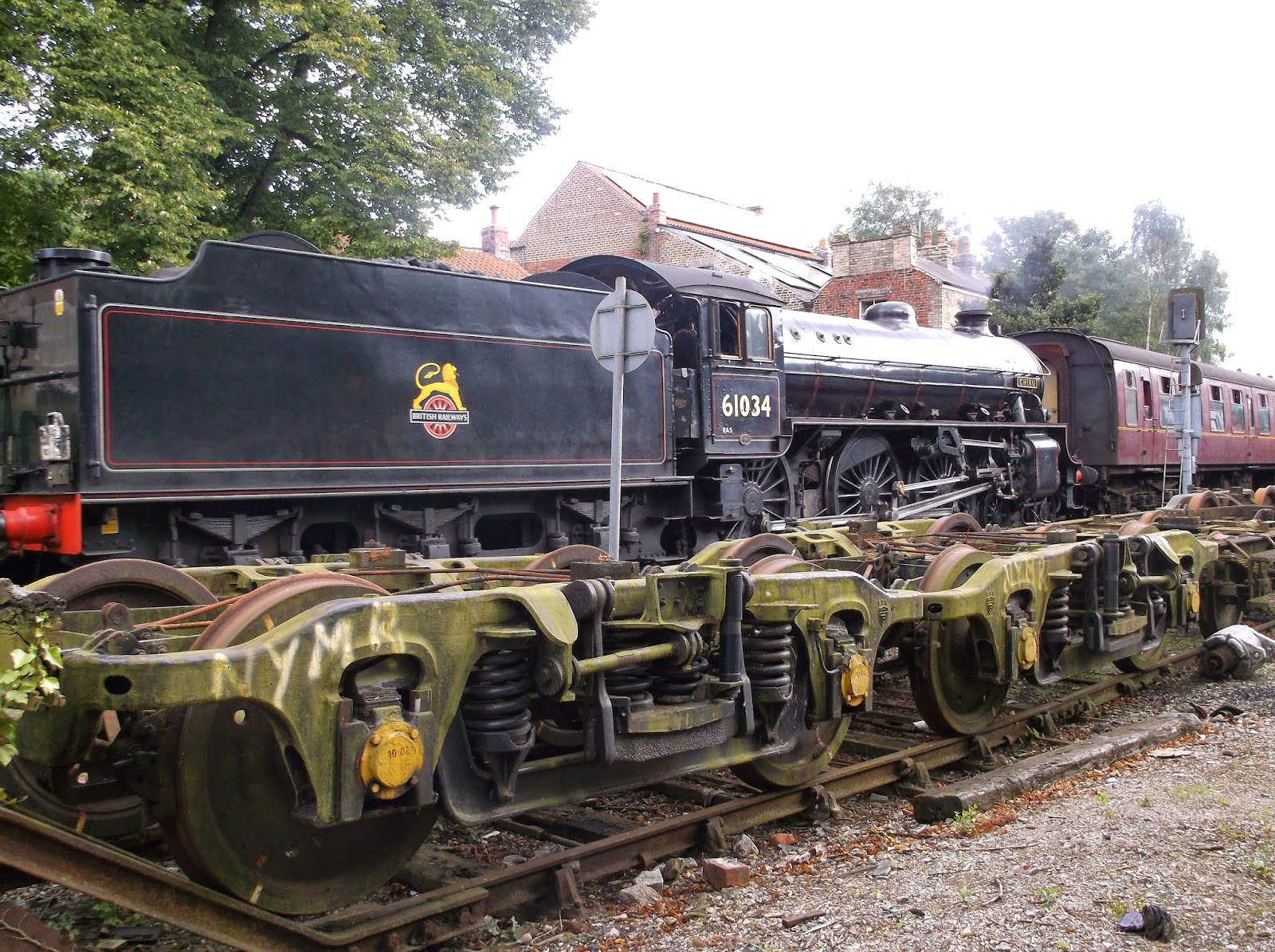 Steam Memories: The carriage works NYMR Pickering