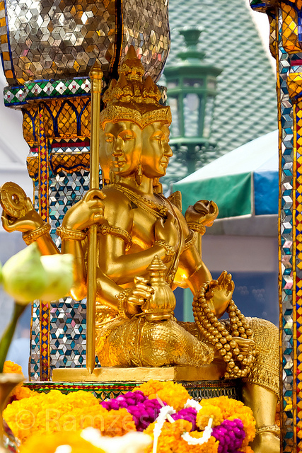 Thai Amulets Love Charms Culture : Phra Phrom (4 Face Buddha)Wealth ...