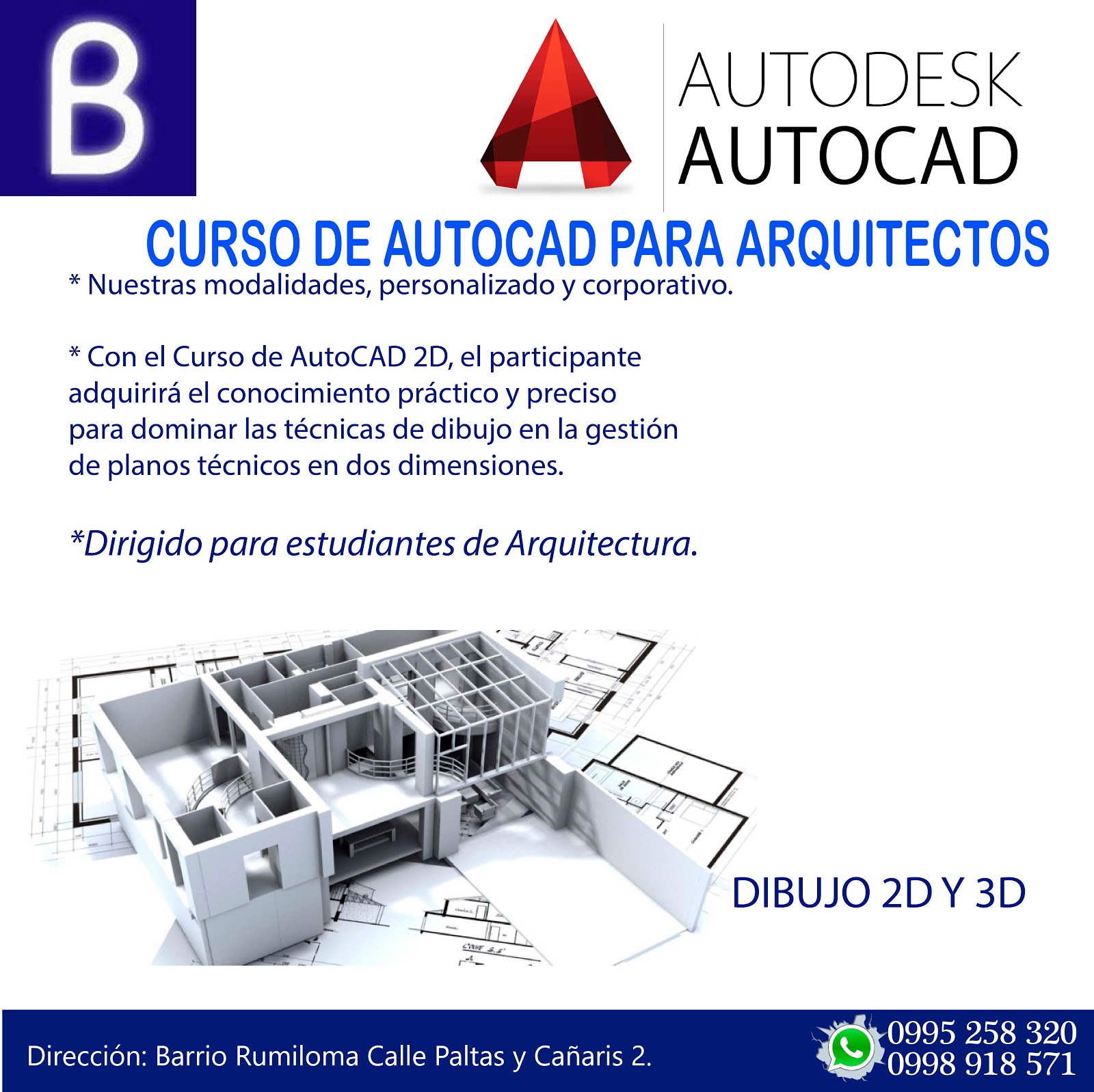 Curso de AutoCAD Básico y Avanzado