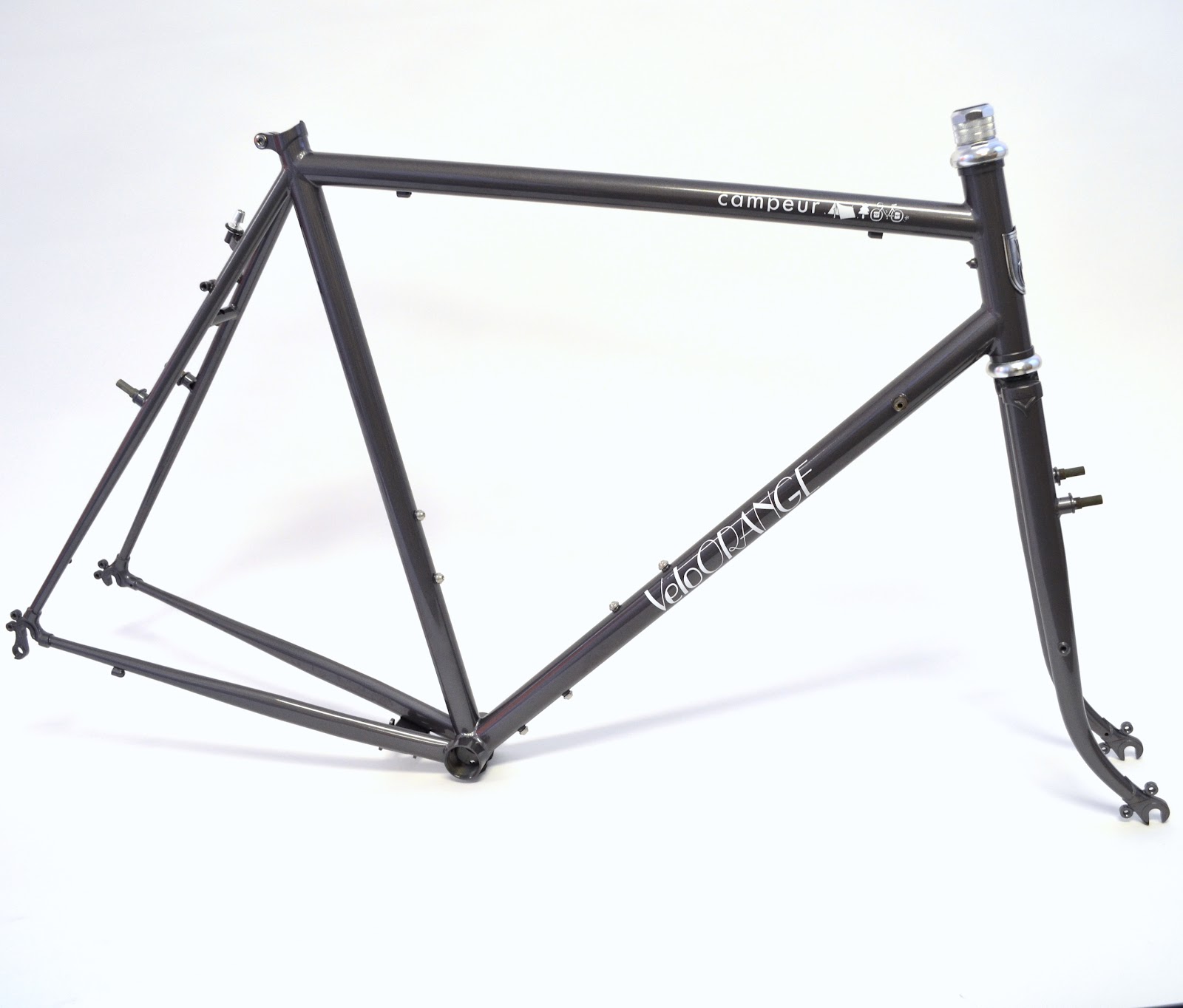 The Velo ORANGE Blog: Campeur Frames Are Here