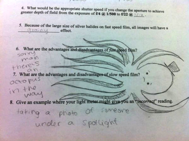 Chuck's Fun Page 2: More interesting school work.