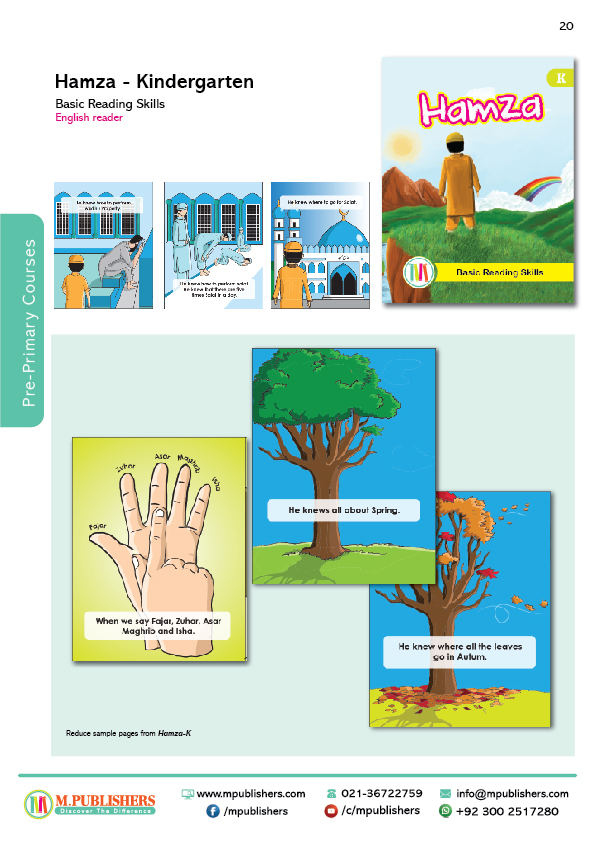 Pre-primary books catalogue 2018 by M.Publishers