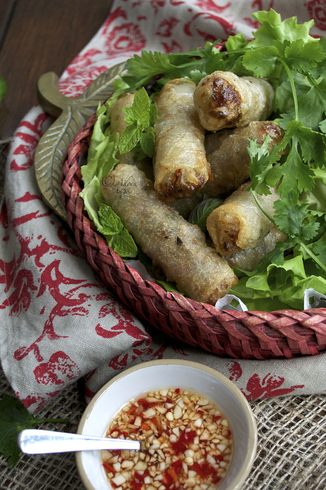 Adora's Box: VIETNAMESE FRIED SPRING ROLLS