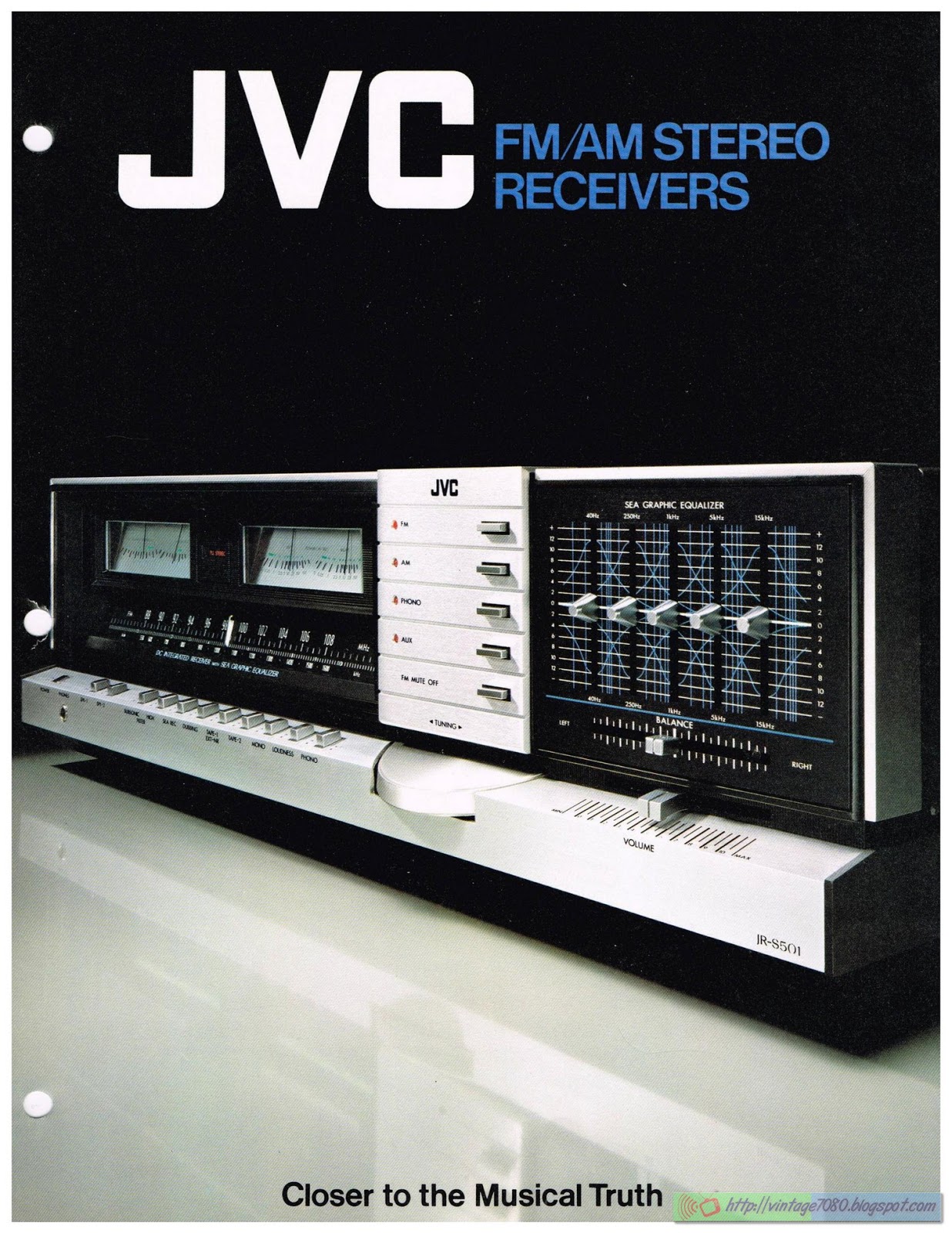 Vintage 70 80: JVC 06 - Catálogo de Receivers 1978