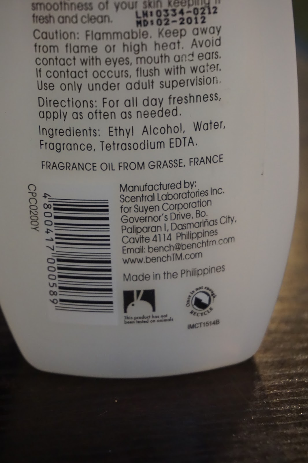 midsummer: Empty Bottle 9: Baby Bench Bubble Gum